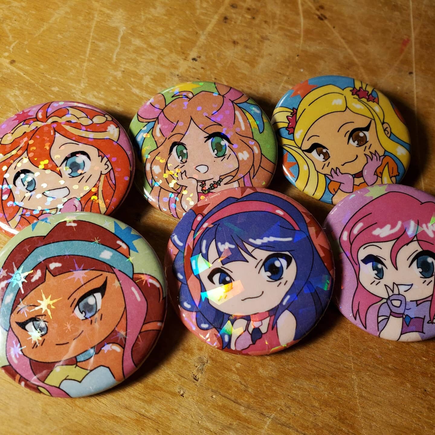 Winx Club Believix Buttons - Etsy