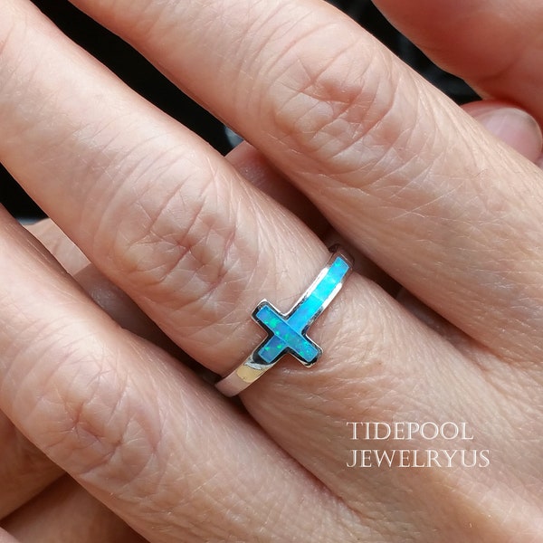 Cross Ring - Etsy