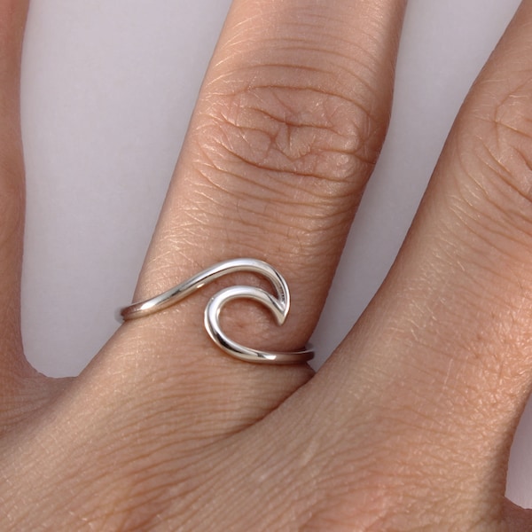 Wave Ring - Etsy
