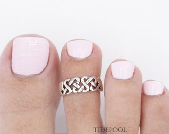 Celtic Toe Ring | Etsy