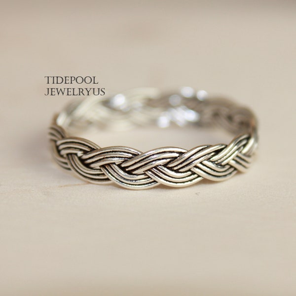 Braided Ring - Etsy