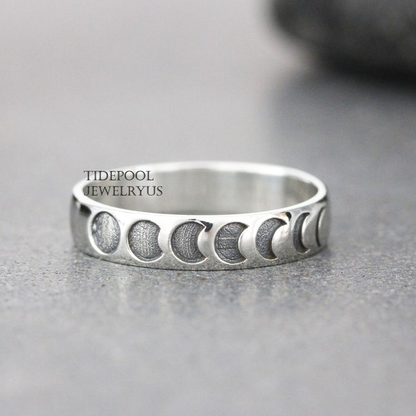 Moon Ring - Etsy