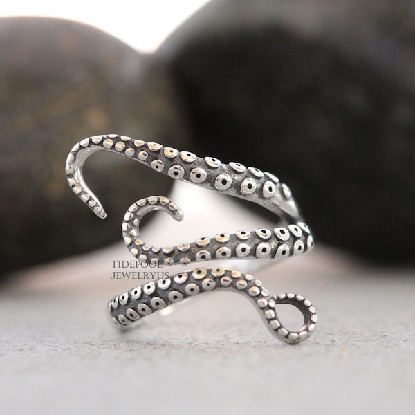 Octopus Ring - Etsy