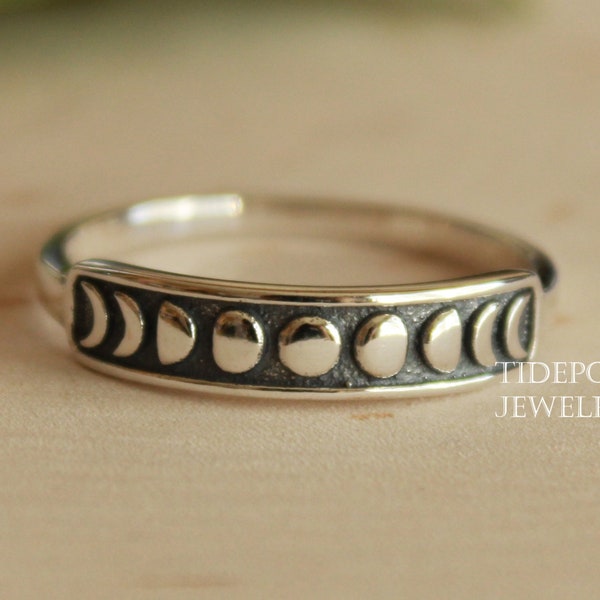 Moon Ring - Etsy