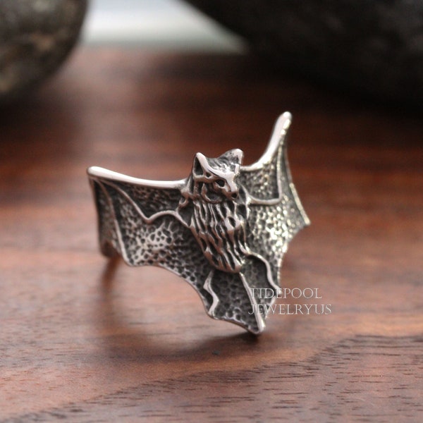 Bat Ring - Etsy