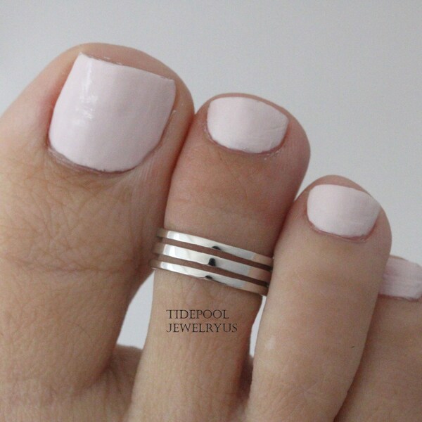 Sterling Toe Ring - Etsy