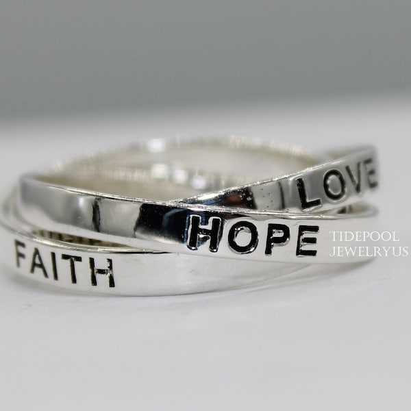 Faith Ring - Etsy