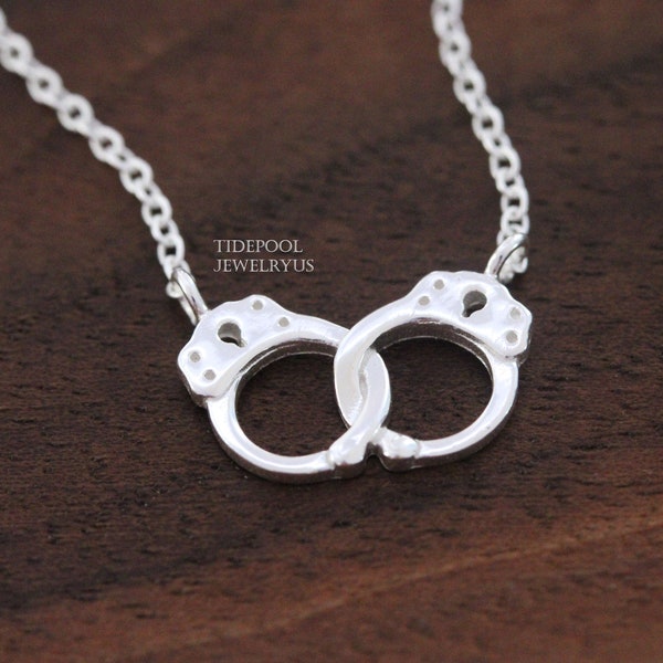 Silver Handcuffs - Etsy