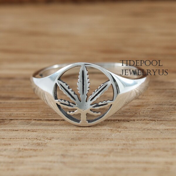 Marijuana Ring - Etsy