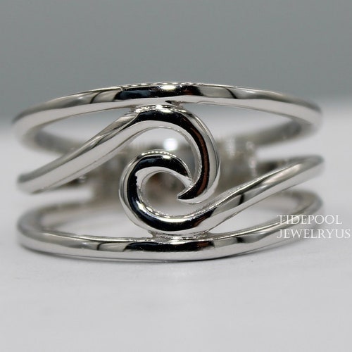 Wave Ring - Etsy