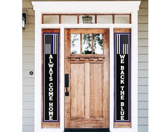 We Back the Blue Sign - Etsy