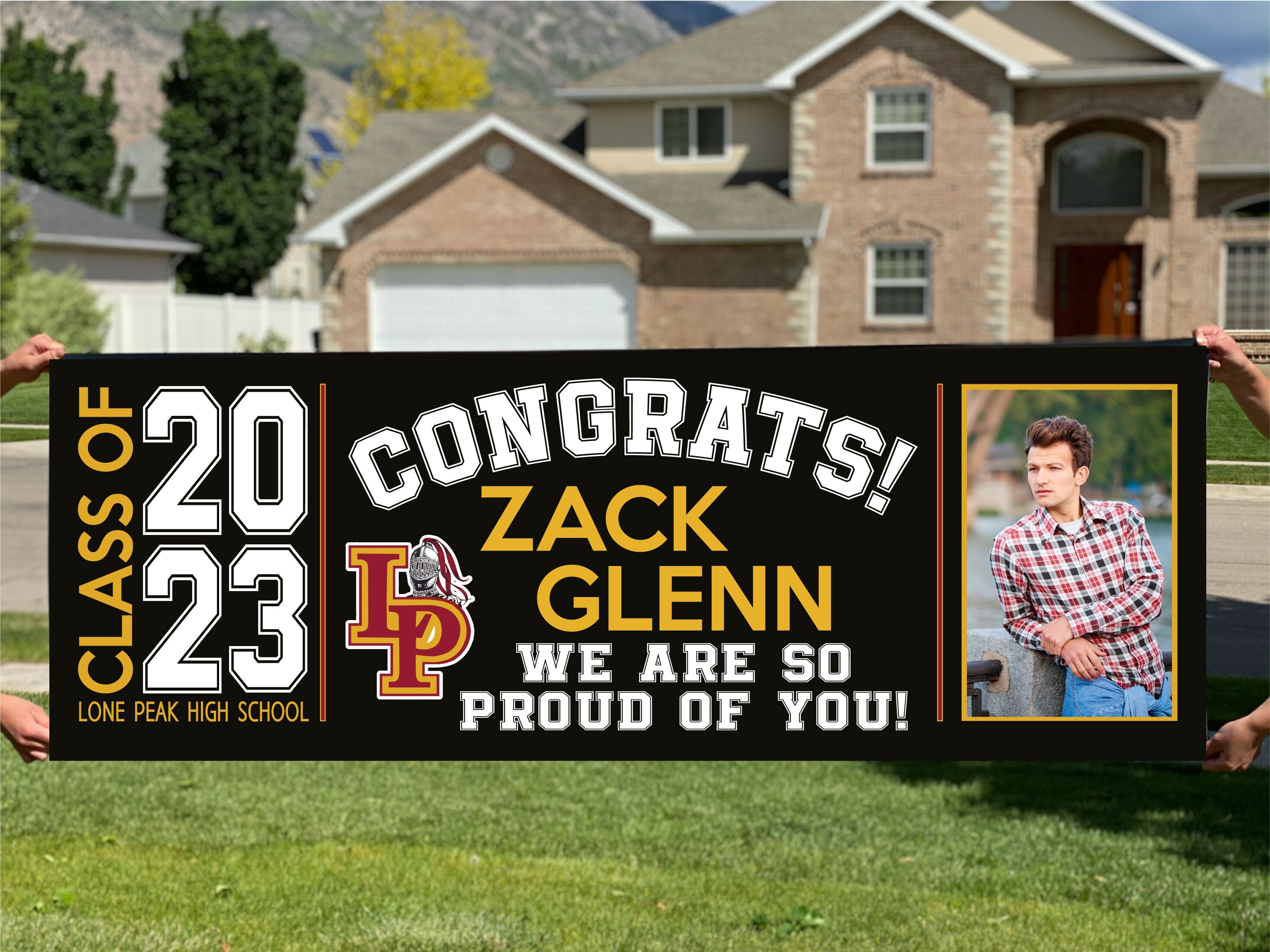 Homemade Graduation Banner Ideas