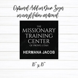 Welcome to the MTC Sign Missionary Training Center Sign MTC at Home - Etsy