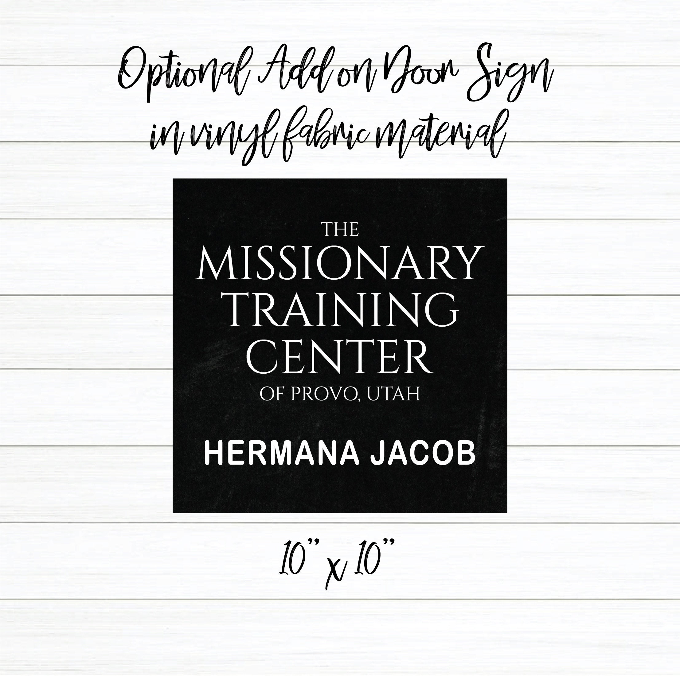 Welcome to the MTC Sign Missionary Training Center Sign MTC at | Etsy