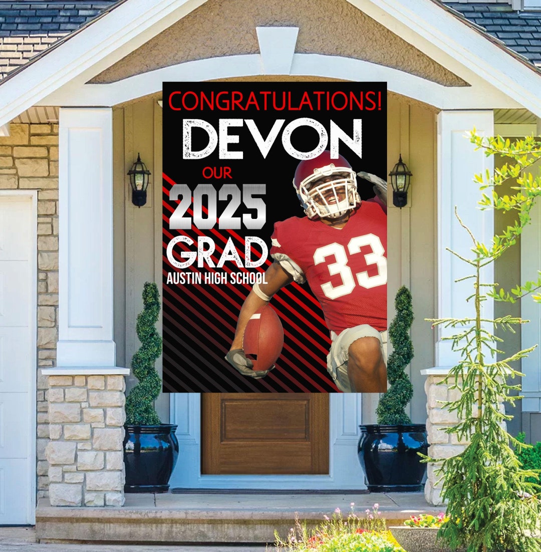 Portrait Style Magazine Cover Graduation Banner Backdrop Photo High ...