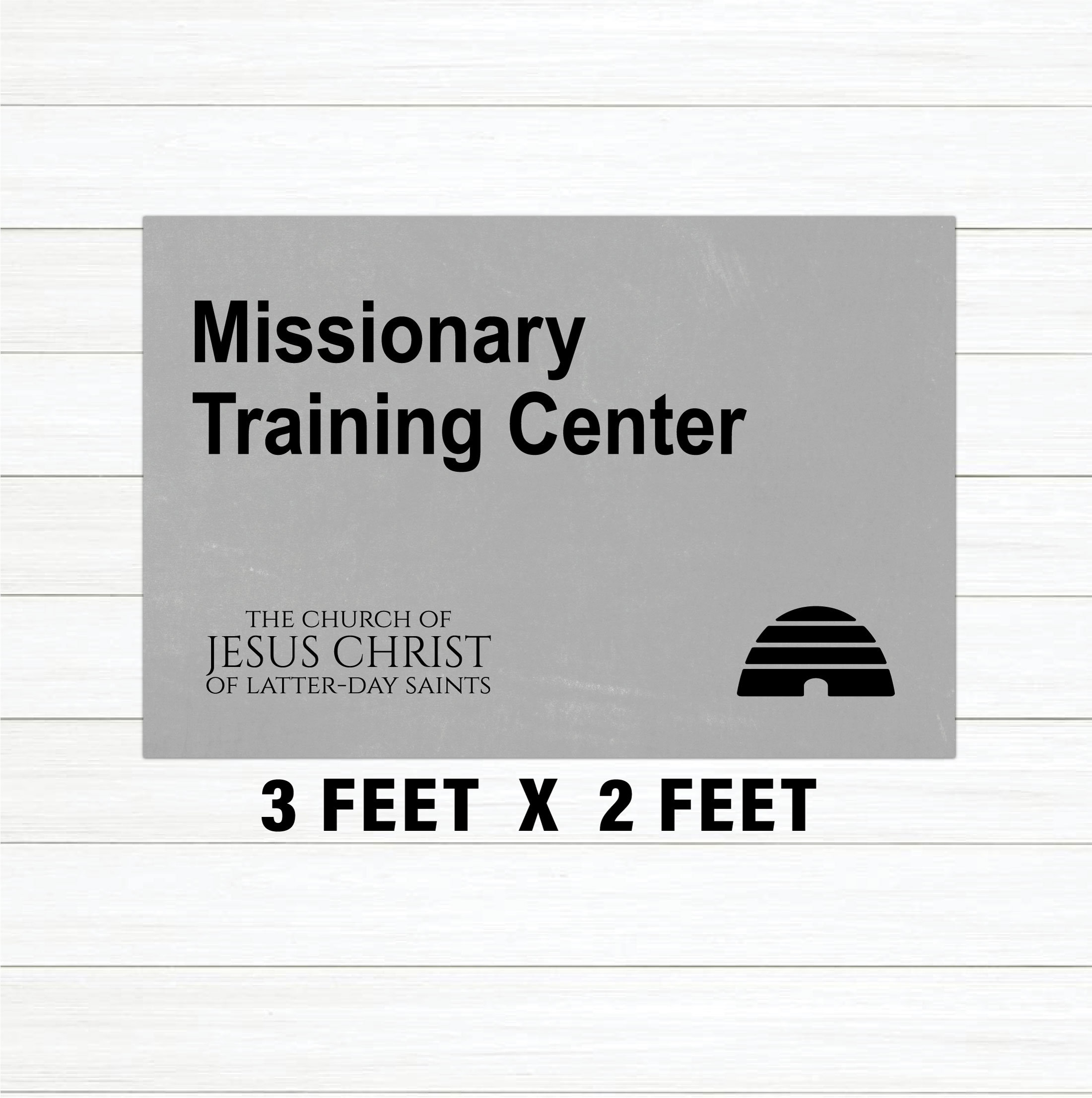 Welcome to the MTC Sign Missionary Training Center Sign MTC at | Etsy