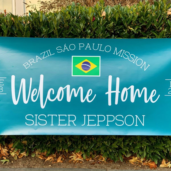 Welcome Home Banner - Etsy