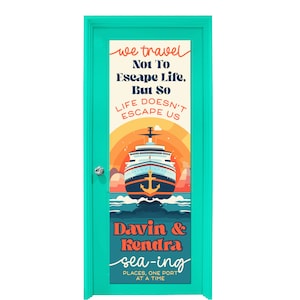 Personalized Cruise Door Banner - Funny Cabin Sign, 54"x18" - Etsy