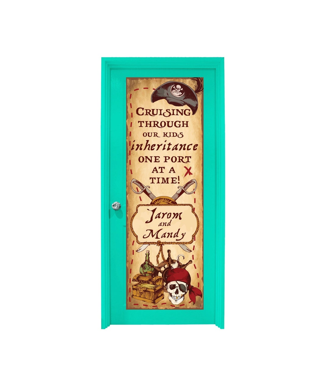 Cruise Door Decorations - Pirate Themed Cruise Cabin Door Sign ...