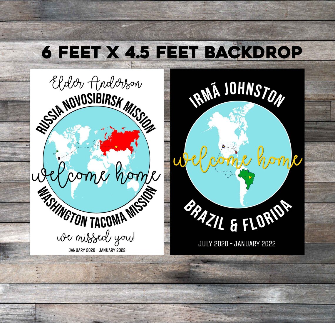 Welcome Home Missionary Banner Missionary Welcome Home Sign | Etsy