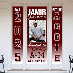 Graduation Banner Sign Poster Grad Banner Class of 2025, Headed to ...