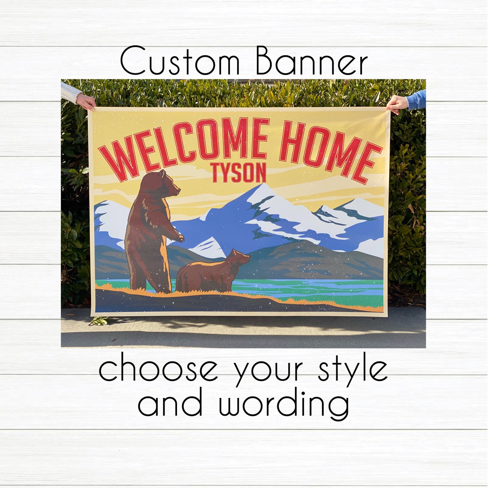 Welcome Home Banner Happy Birthday Banner Graduation - Etsy