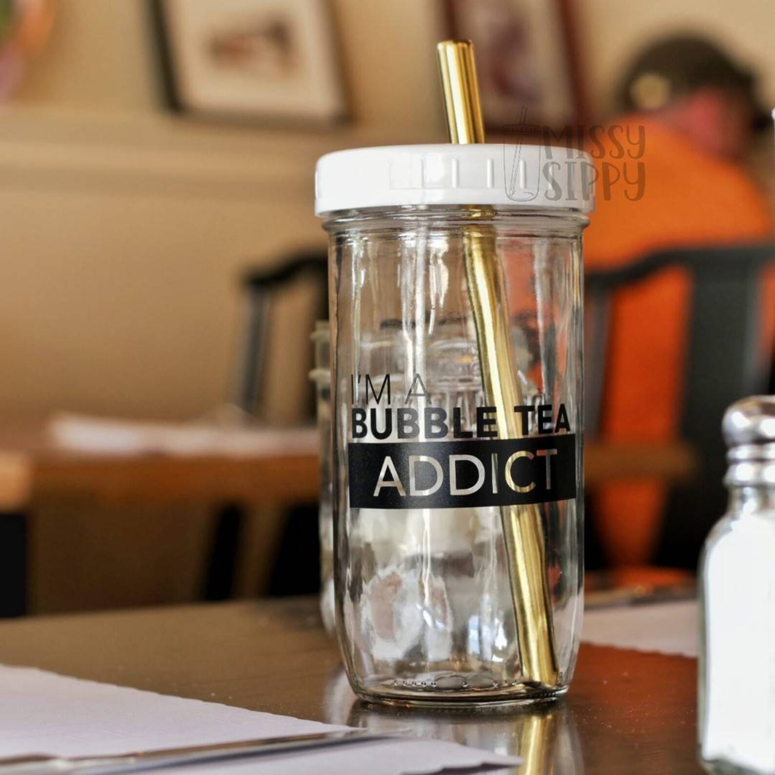 Bubble Tea Addict Reusable Boba Bubble Tea Smoothie Tumbler - Etsy Canada