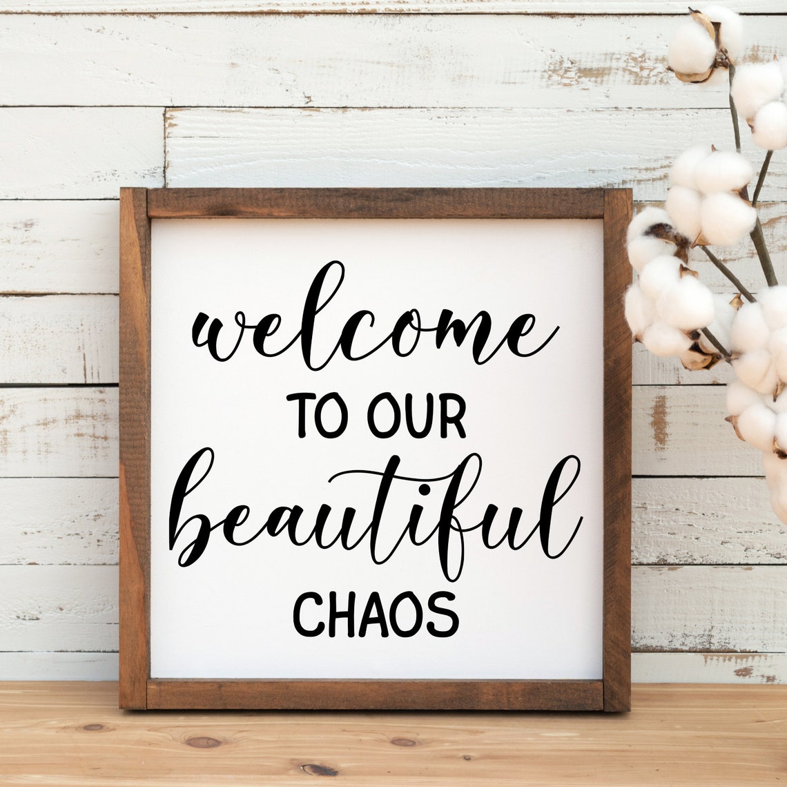 Welcome To Our Beautiful Chaos Svg Beautiful Chaos Svg Chaos Etsy