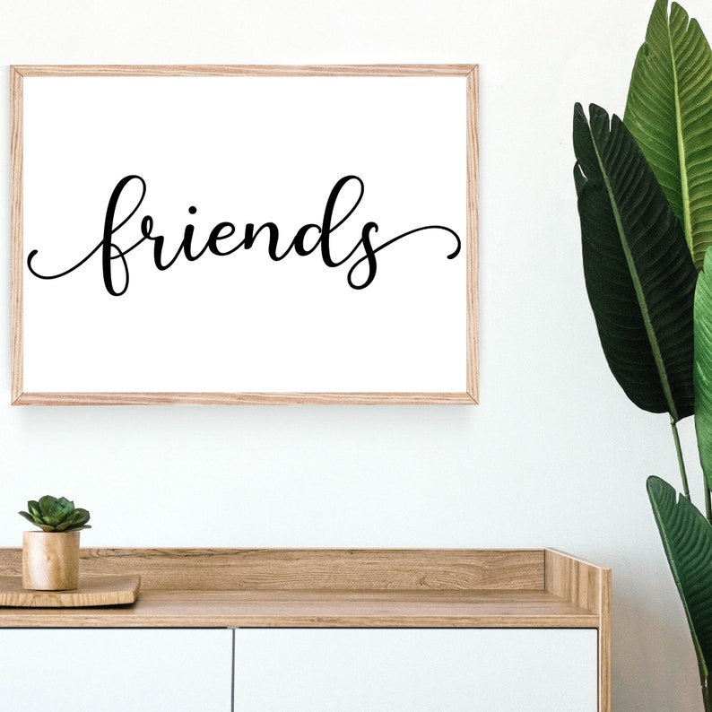 Friends Cut File Friends Cut File for Scan N Cut Friends | Etsy