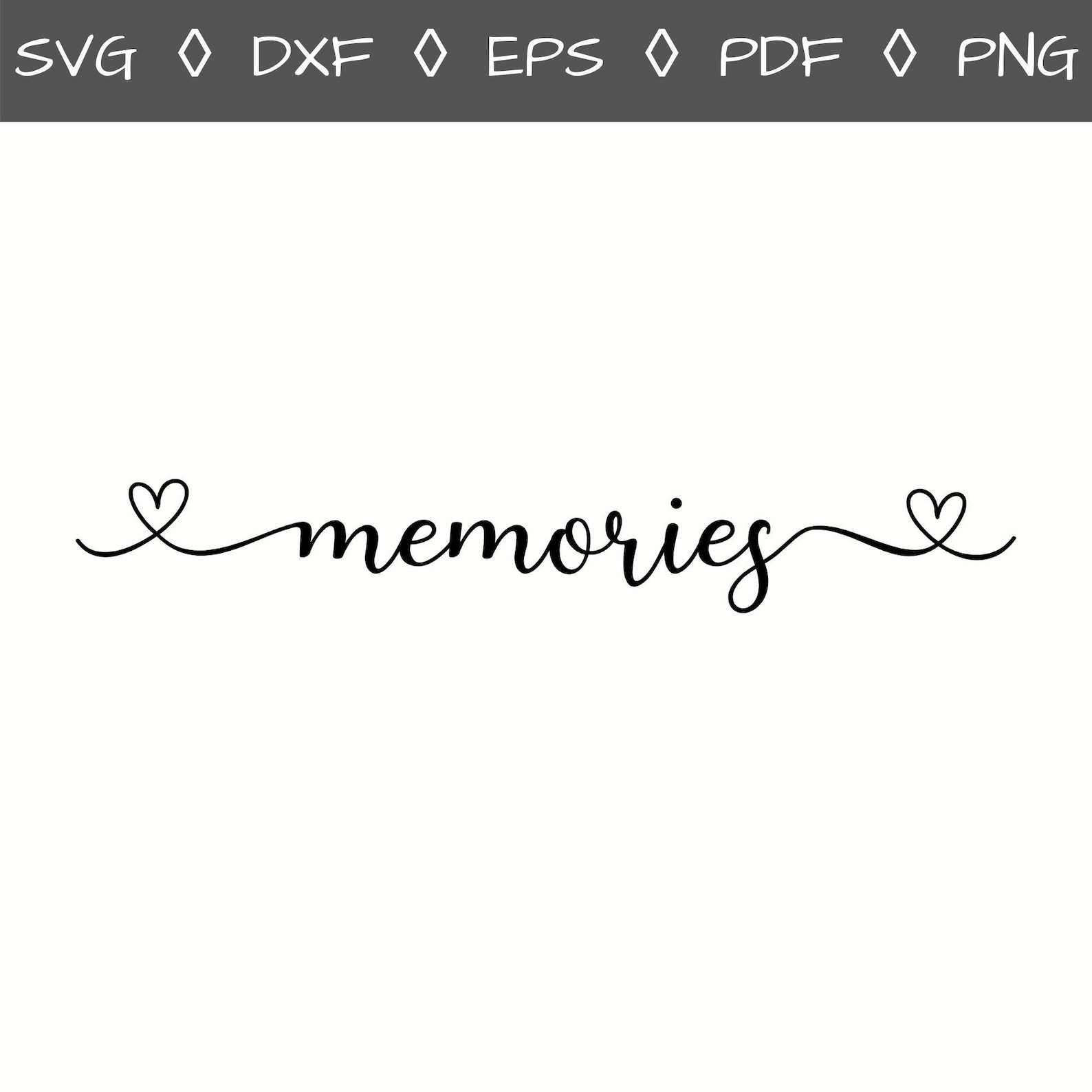 Memories Sign Svg File Memories Quotes Svg Files Svg Files - Etsy Canada