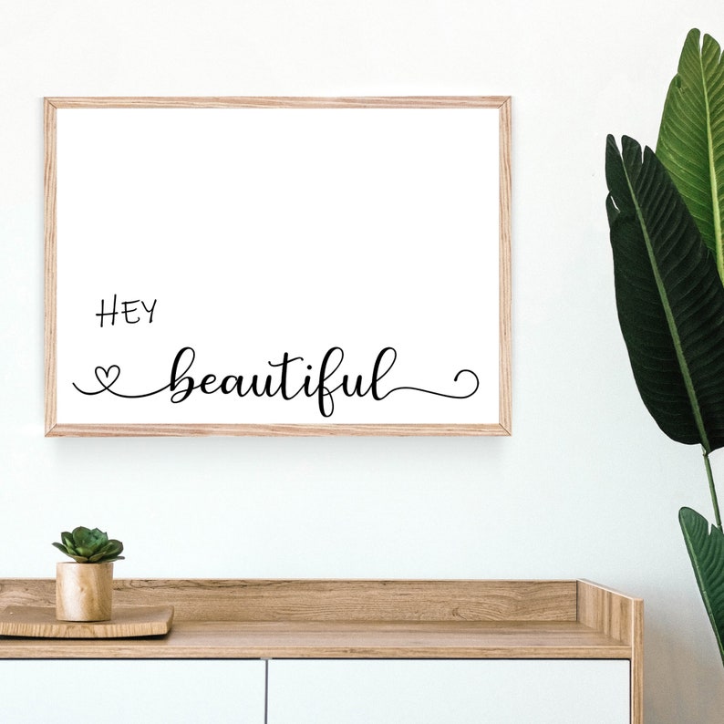 Hey Beautiful Svg Beauty Quote Svg Beauty Quote Svg File - Etsy