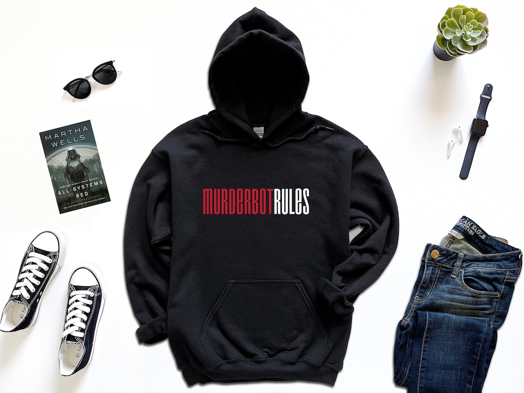 Murderbot Rules Unisex Hoodie, Secunit, the Murderbot Diaries, All ...