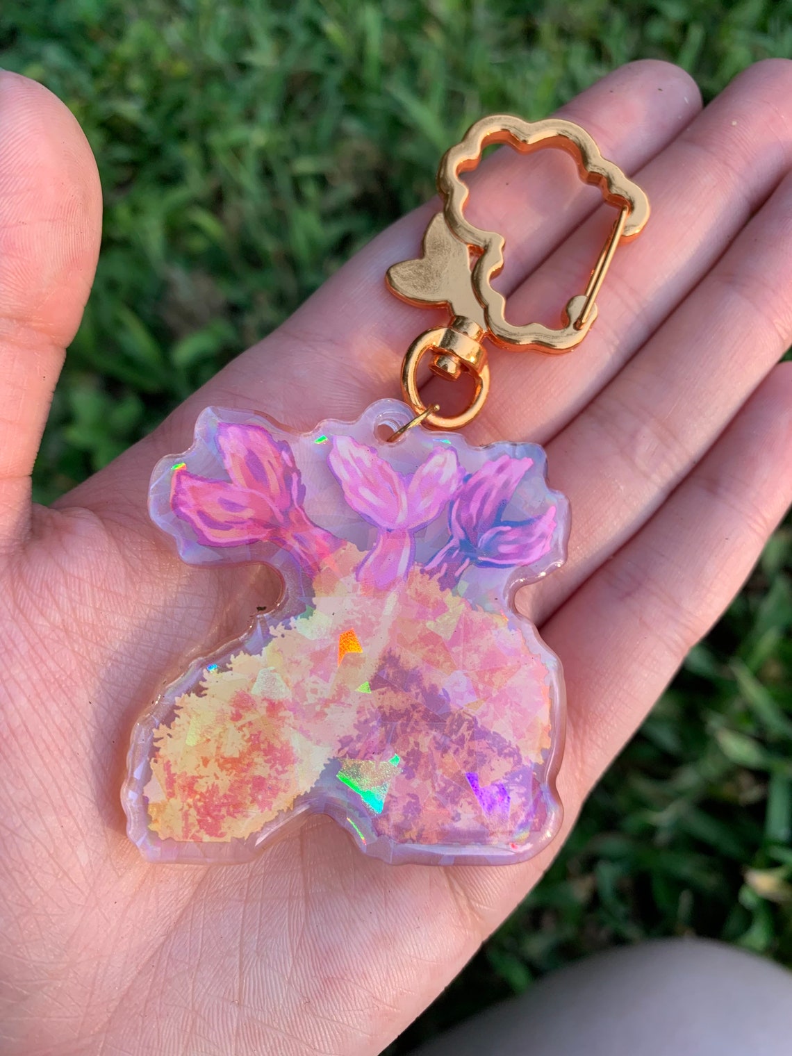 Shrimp Tempura Keychain | Etsy