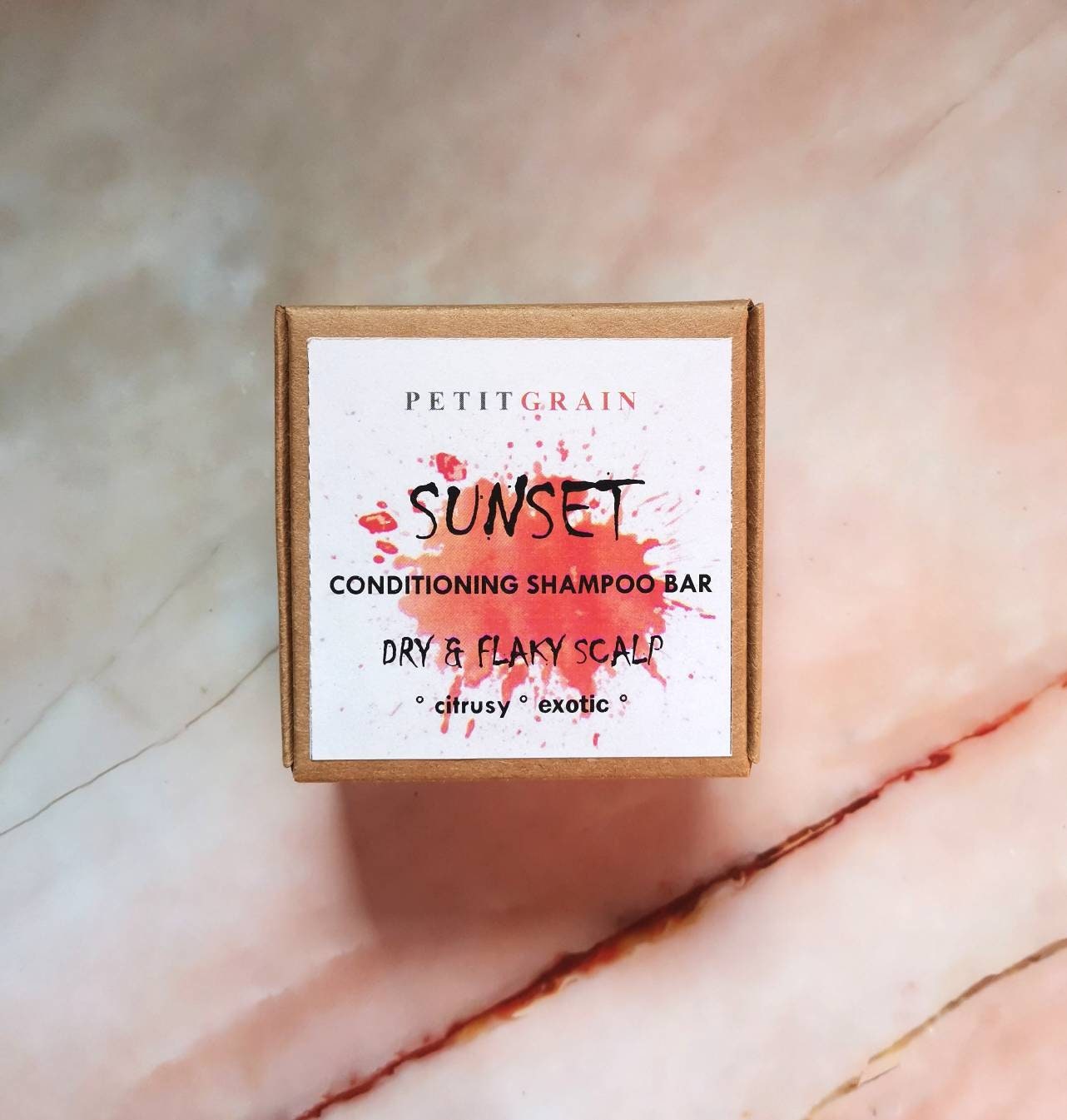 SUNSET Natural Solid Conditioning Shampoo Bar / Exotic Scent - Etsy UK