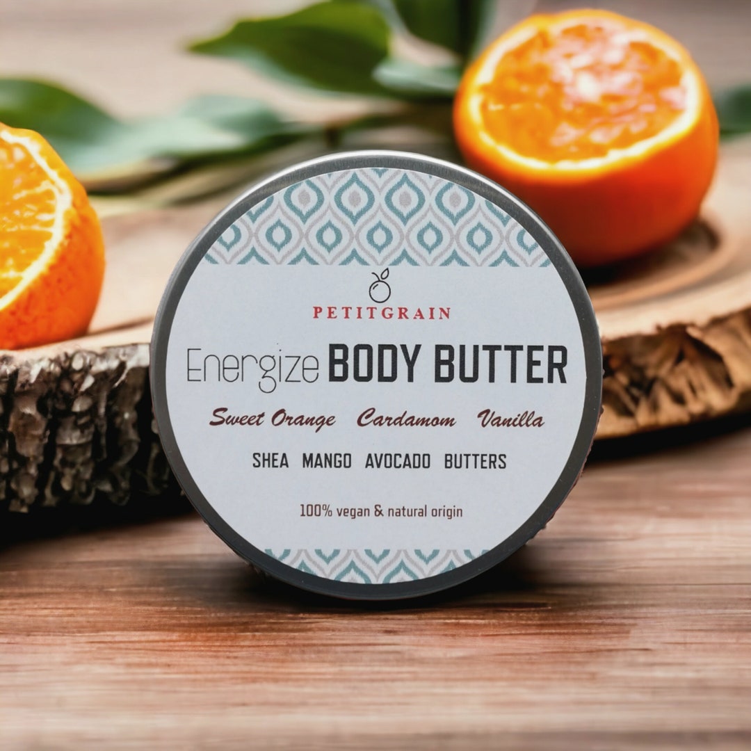 Whipped Shea & Mango Face and Body Butter / Orange , Cardamom , Vanilla ...