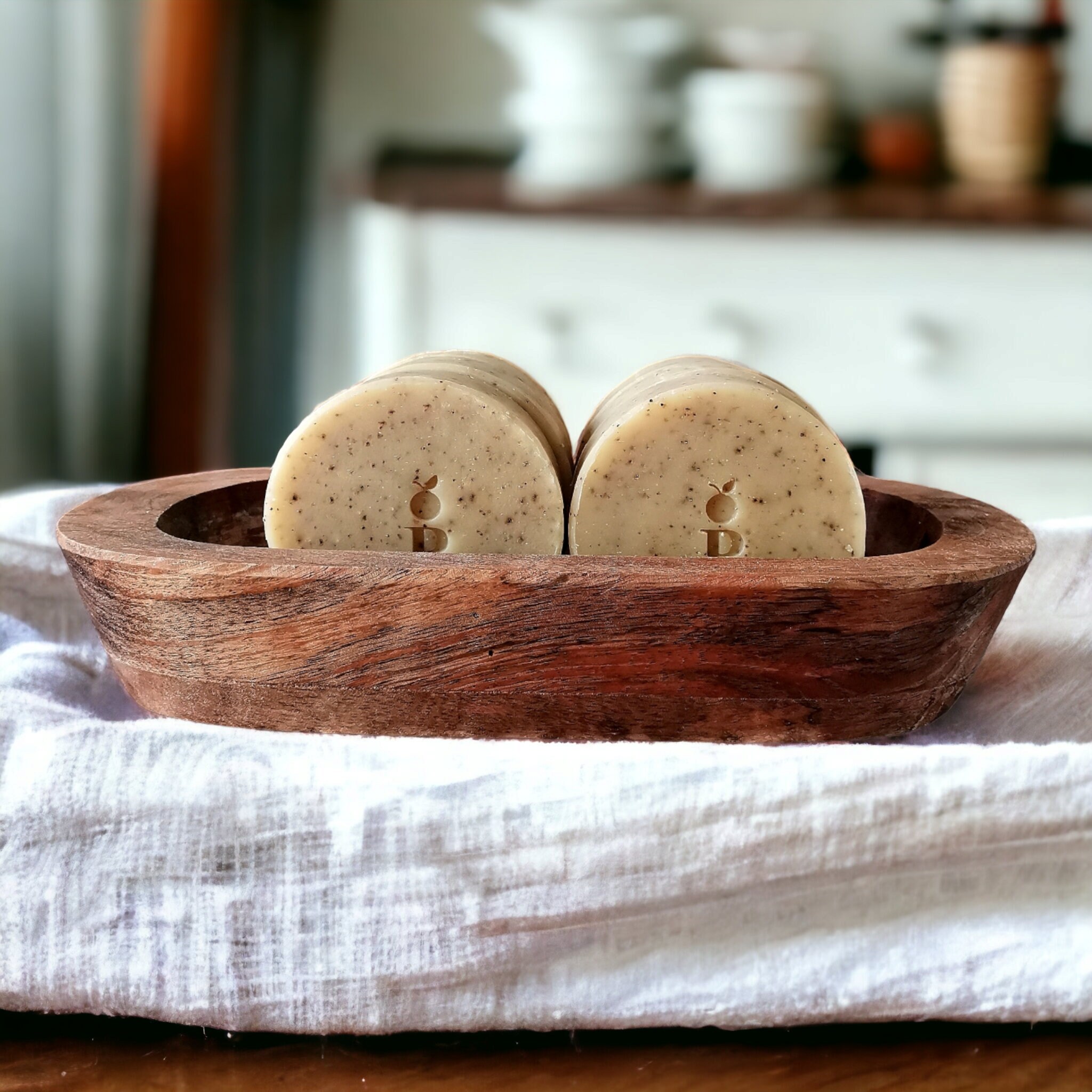 Exfoliating Coffee Orange Cinnamon & Cedarwood Soap / - Etsy.de
