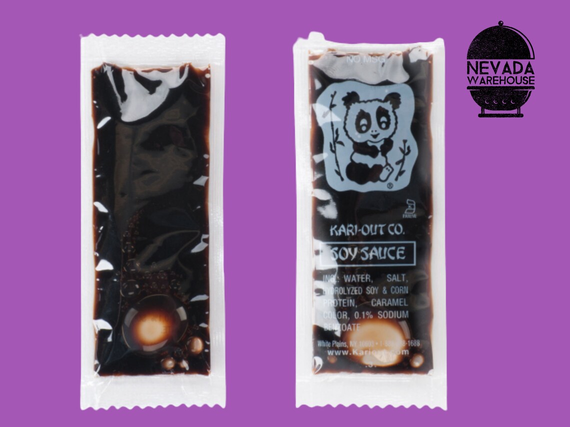 NEW 450/PACK Soy Sauce Portion Packet 8 Gram | Etsy