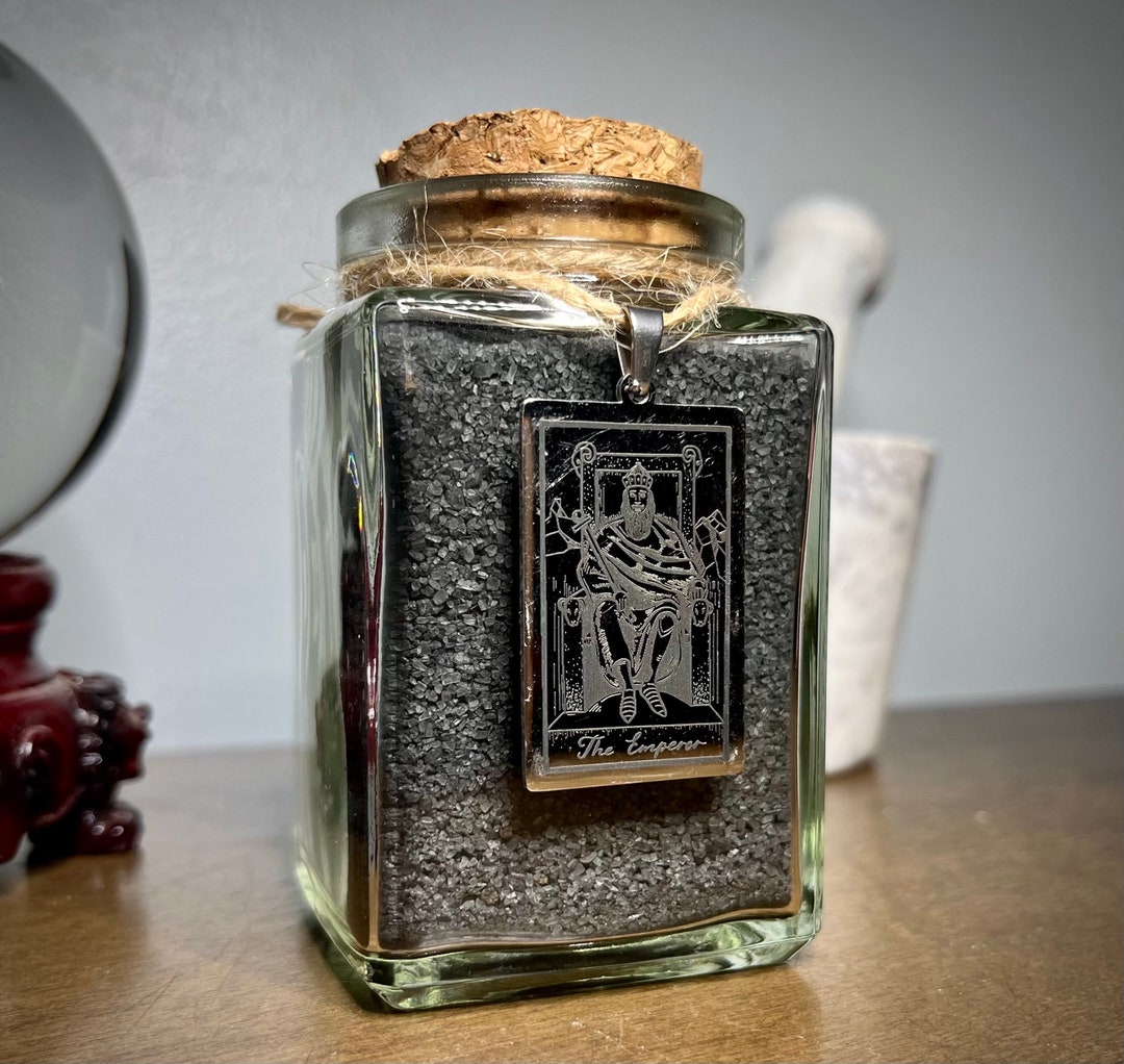 Witches Ritual Black Salt for Protection, Glass Jars/jewelry/charms! - Etsy
