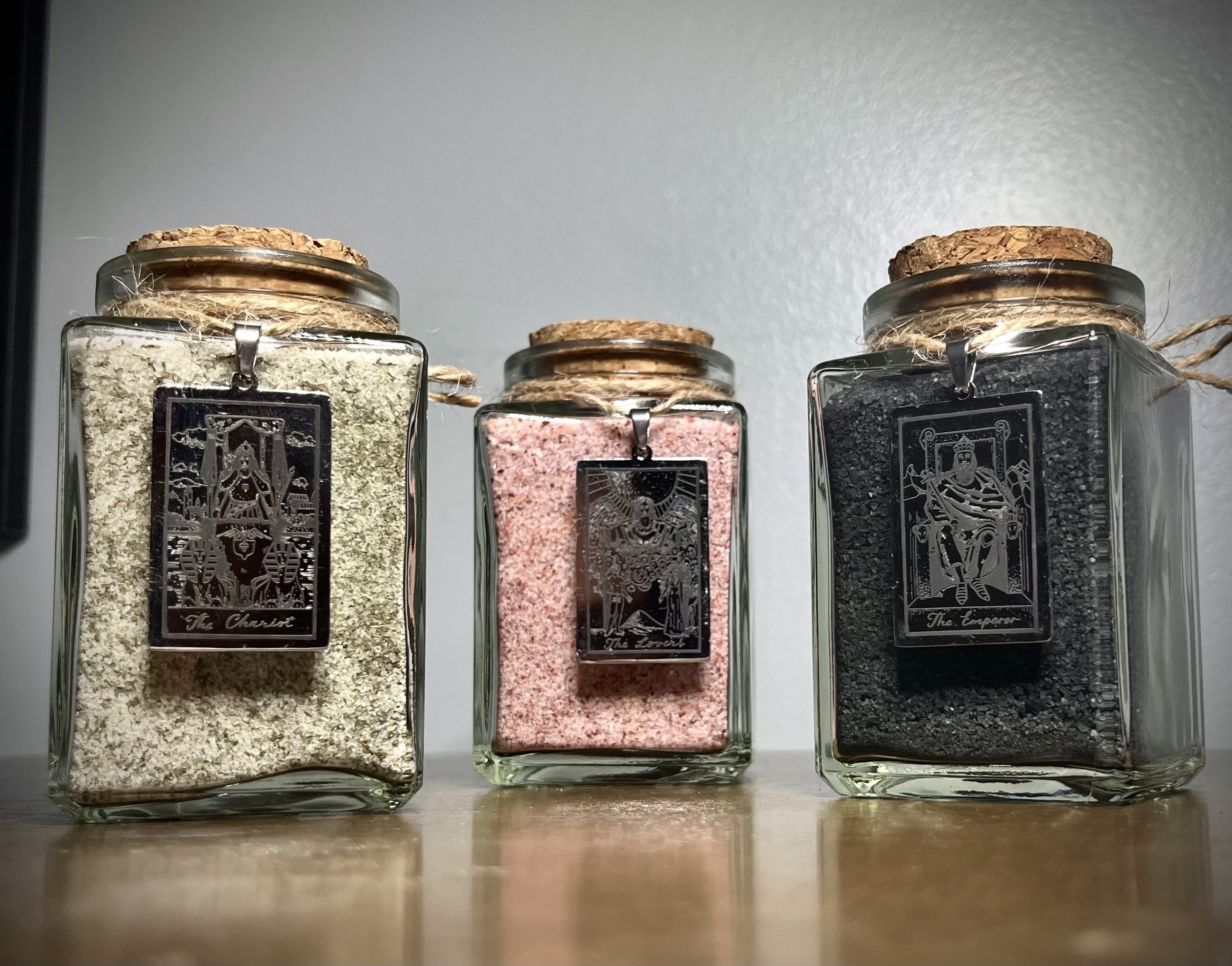 Witches Ritual Salt Black Salt Red Salt Green Salt - Etsy