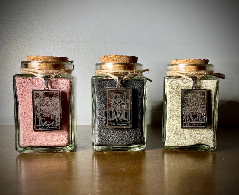 Witches Ritual Salt Black Salt Red Salt Green Salt - Etsy
