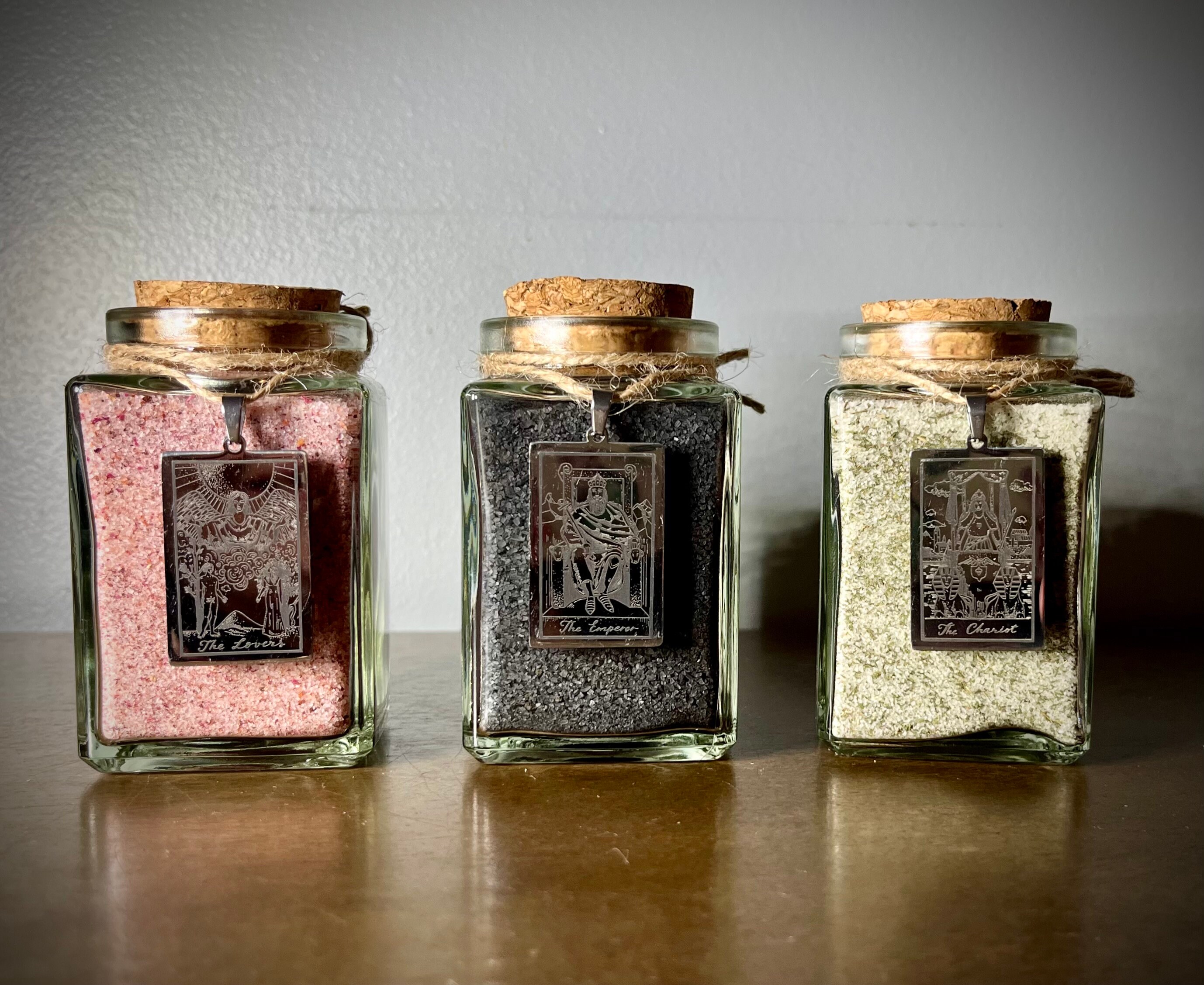 Witches Ritual Salt Black Salt Red Salt Green Salt - Etsy