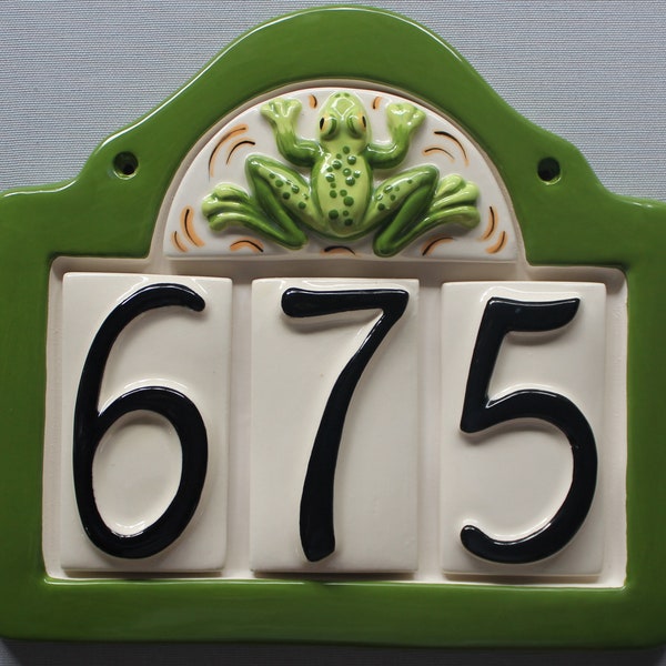 Frog Ceramic Tile - Etsy