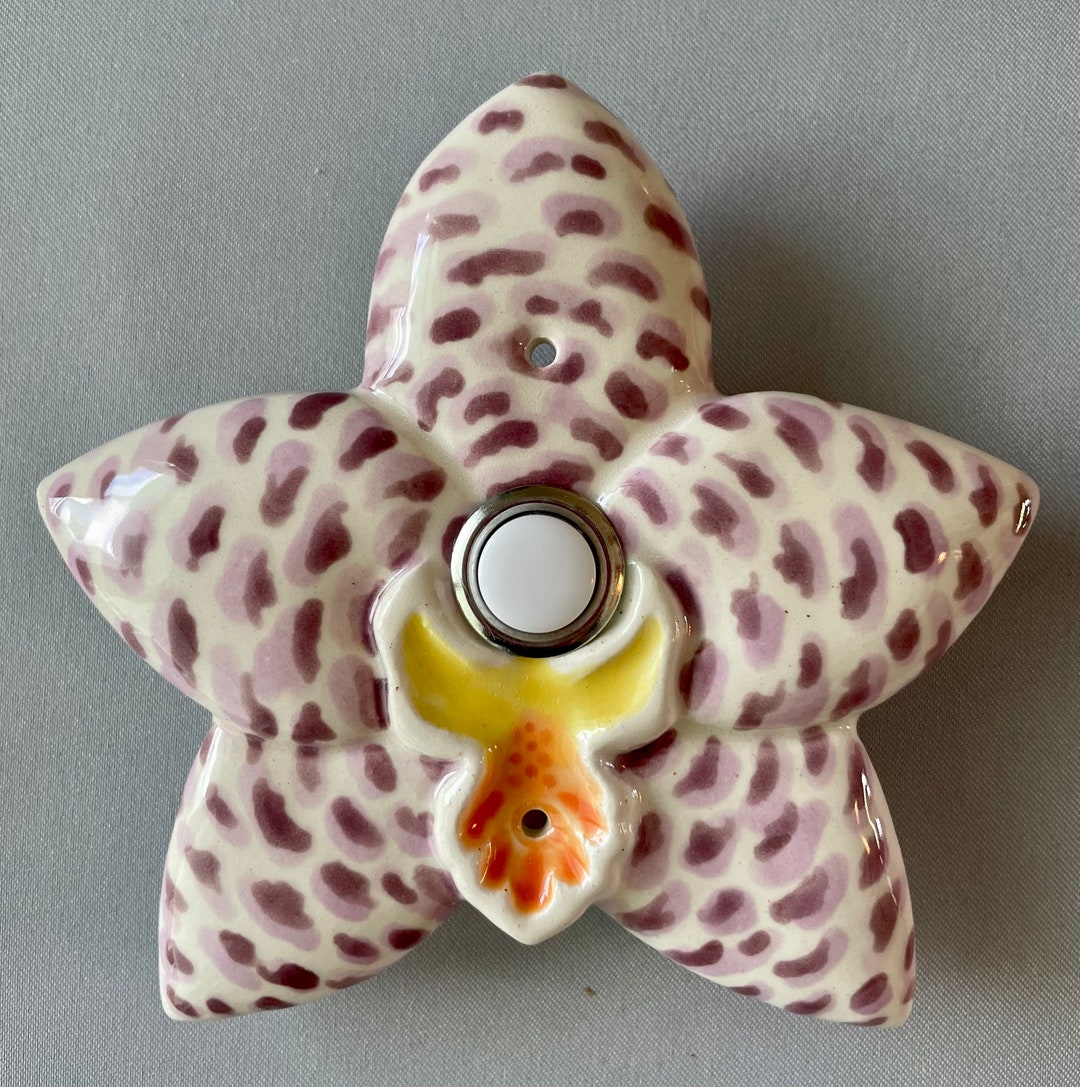 Orchid Doorbell Cover - Etsy