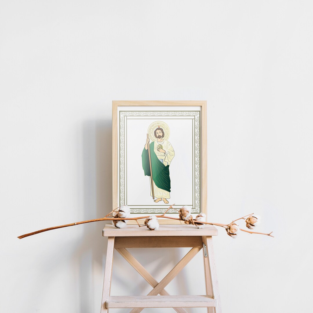 Saint Jude Print - Etsy