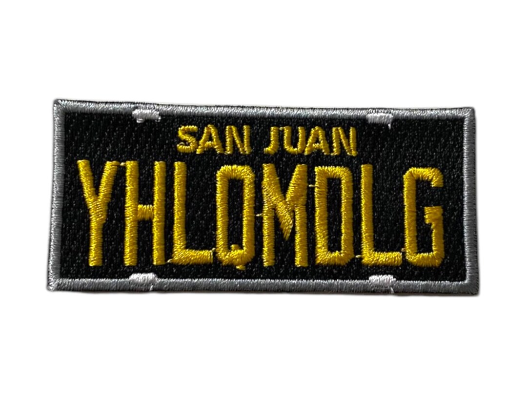 Puerto Rico San Juan License Plate Album Embroidered Iron-on Patch - Etsy