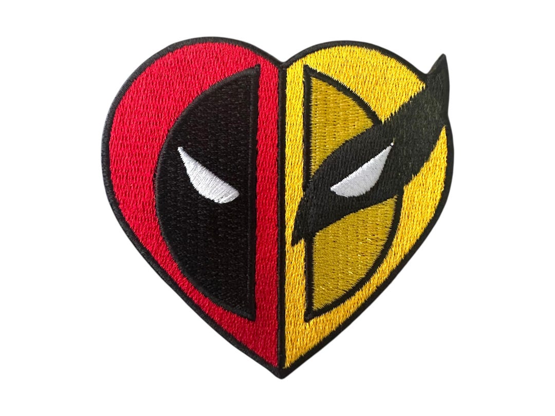 Comic Book Patch Warepool Heart Embroidered Iron-on - Etsy