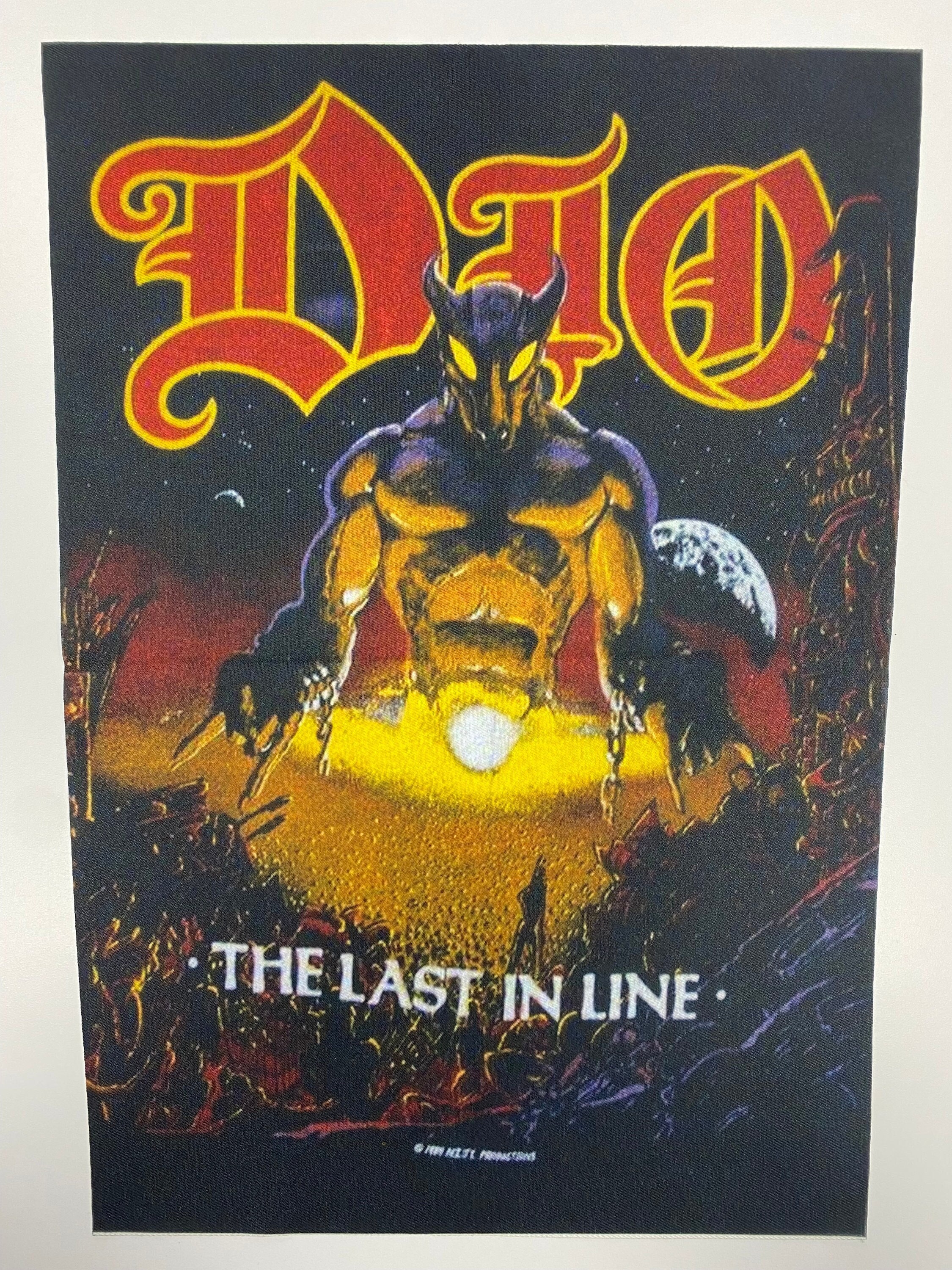 Dio the Last in Line Jean Jacket Back Sew on Patch - Etsy UK