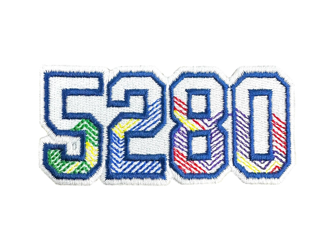 5280 Denver Altitude City Edition Jersey Colorado Team Logo Embroidered ...