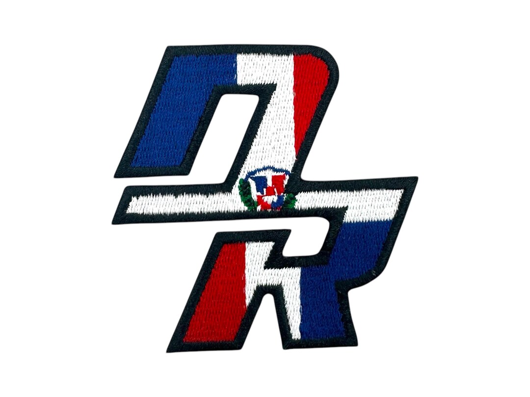 Dominican Republic Flag DR Hat Logo Embroidered Iron-on Patch - Etsy