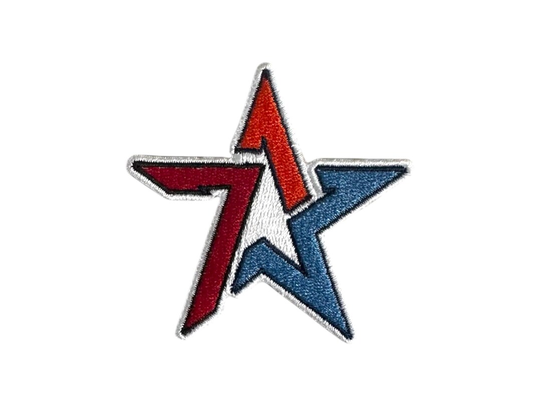 Houston Trio Star 713 Logo Embroidered Iron-on Patch - Etsy